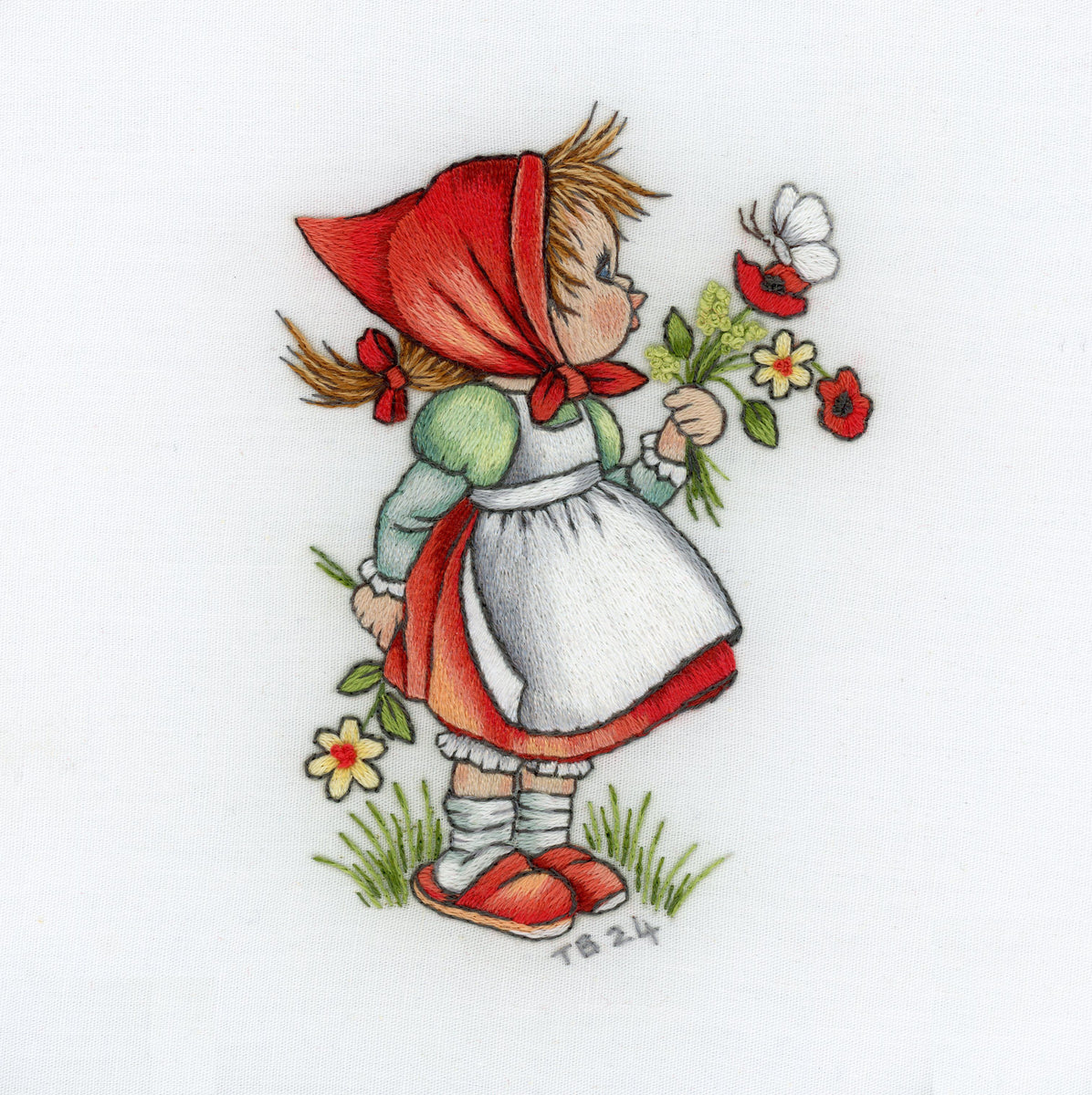 Miniature printed patterns – Trish Burr Embroidery