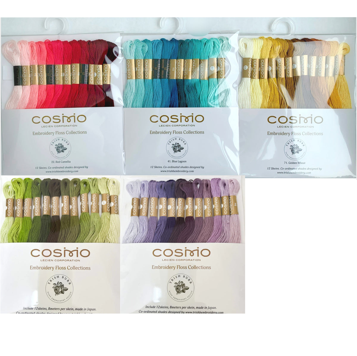 Cosmo thread pack bundle – Trish Burr Embroidery