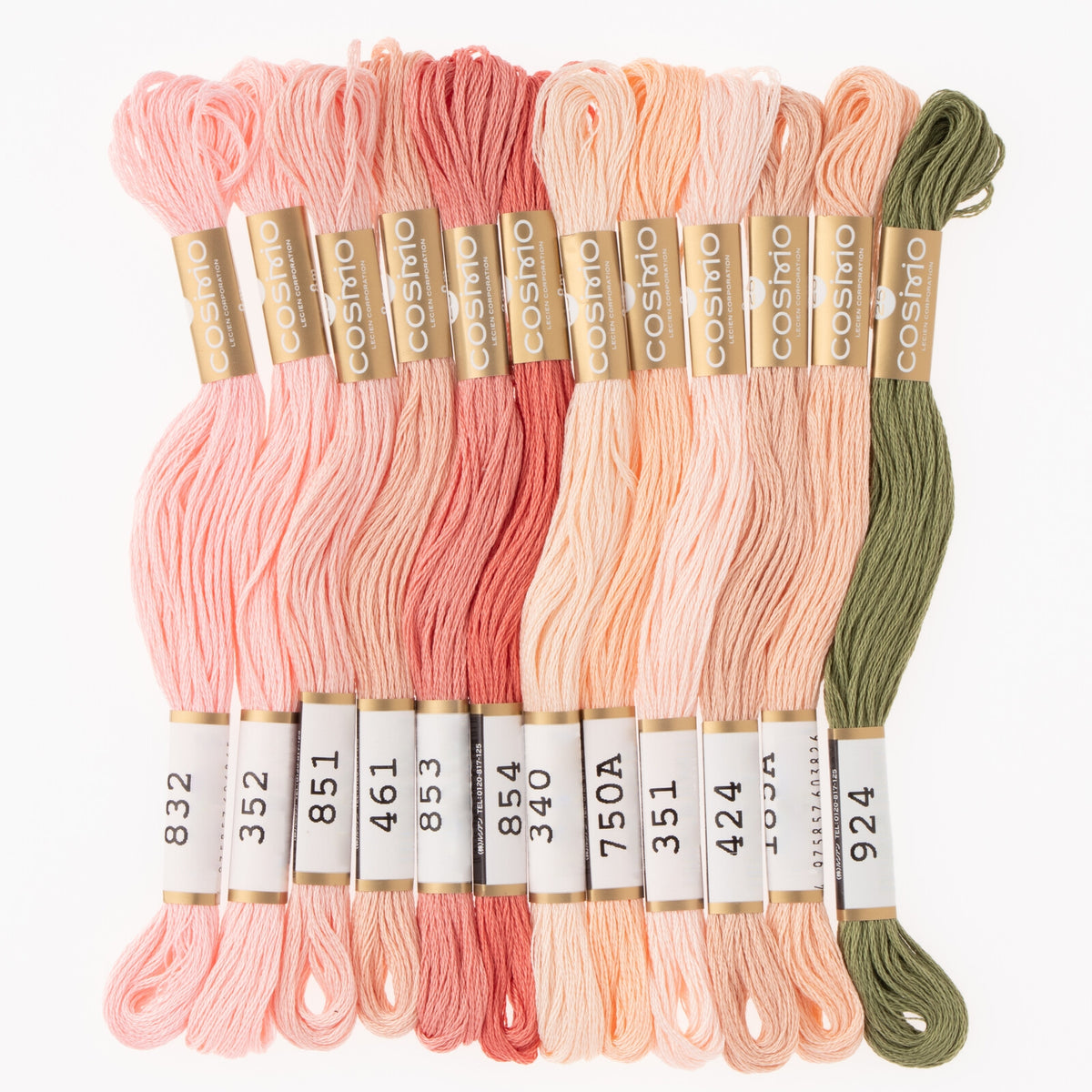 Cosmo thread Peaches & Cream – Trish Burr Embroidery