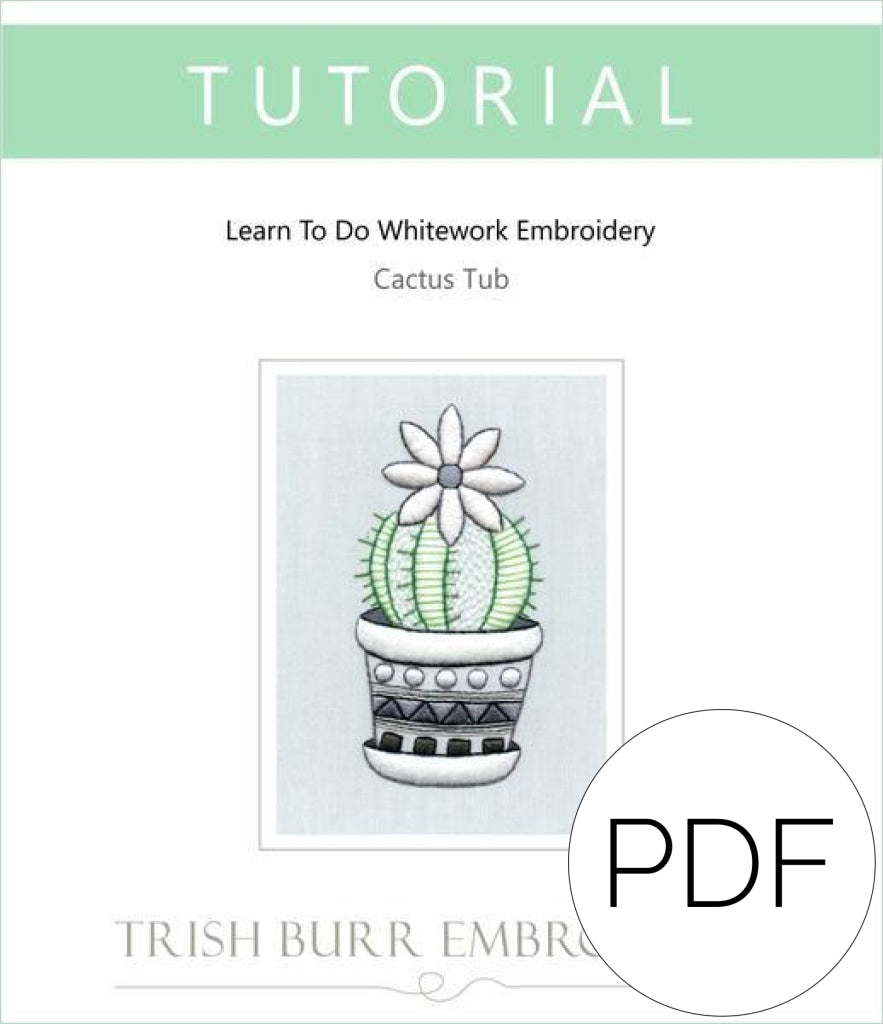 PDF Learn How to do Whitework With Colour – Trish Burr Embroidery